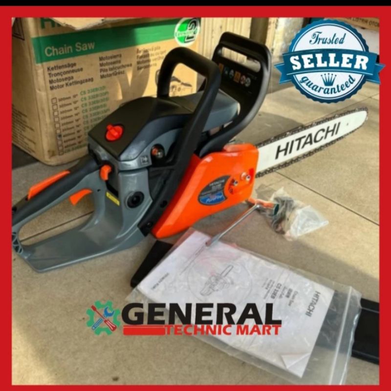 Jual Chainsaw HITACHI japan CS33EB 16" 32cc bensin 2tak | Shopee Indonesia