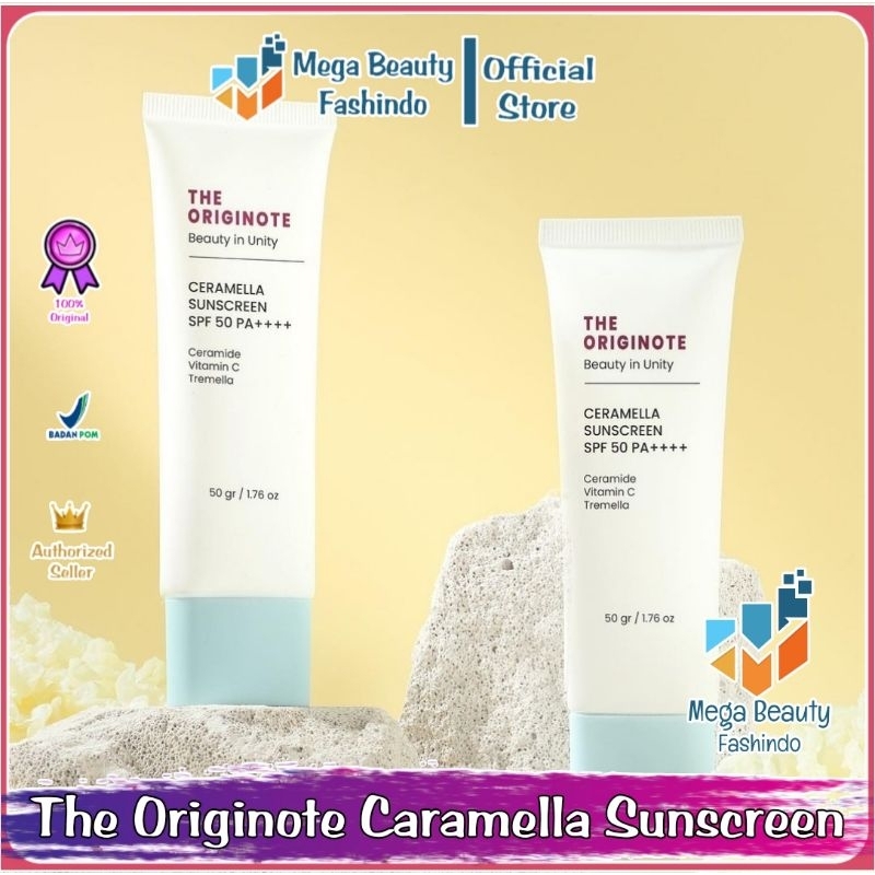 Jual The Originote Ceramella Sunscreen SPF50 PA+++ Serum Sunscreen ...