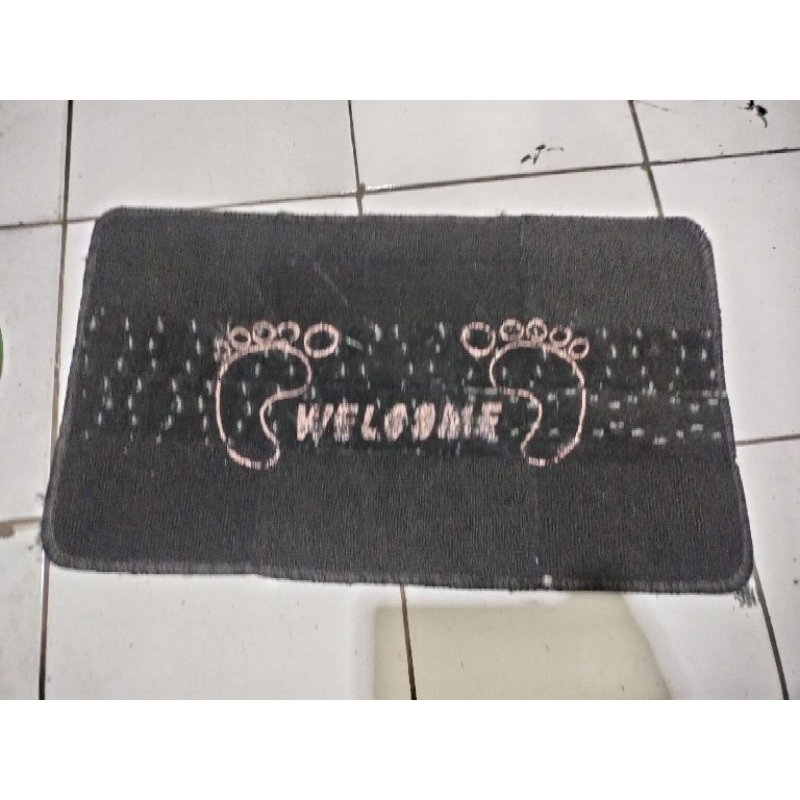 Jual Keset Kain Karpet welcome Kamar Mandi Tidak Licin UK 60×40 cm ...