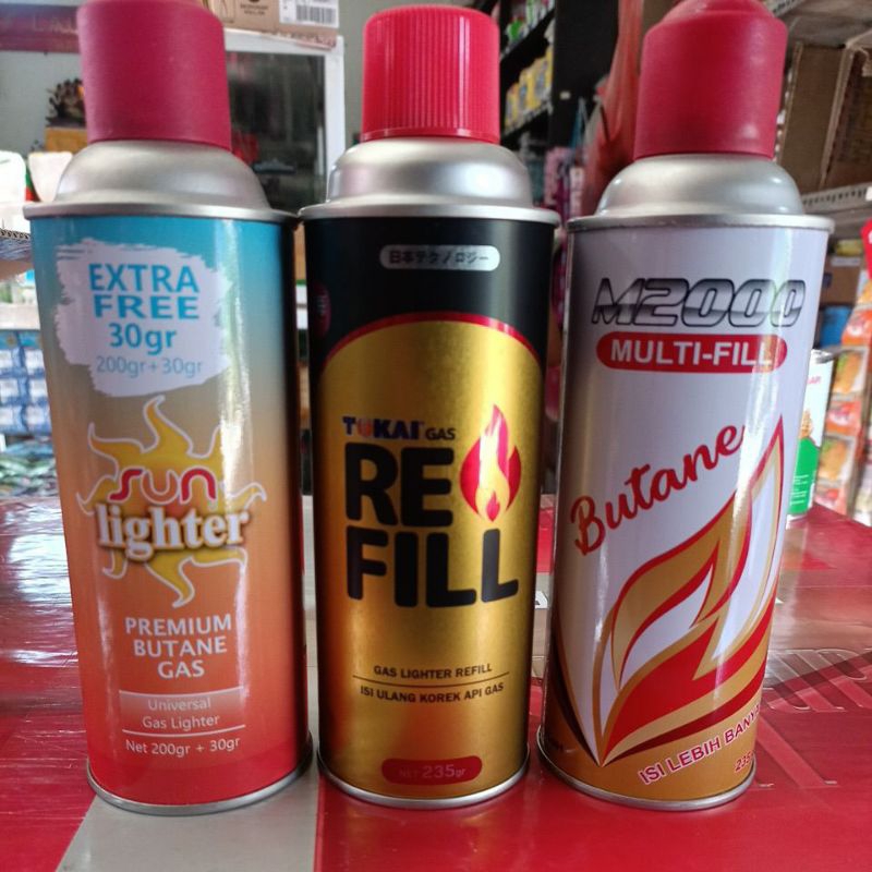 Jual Revil isi ulang korek gas 235ml. Baru. | Shopee Indonesia