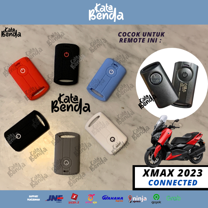 Jual Cover Remote Xmax Connected 2023 New Yamaha Kunci Keyless 2022 ...