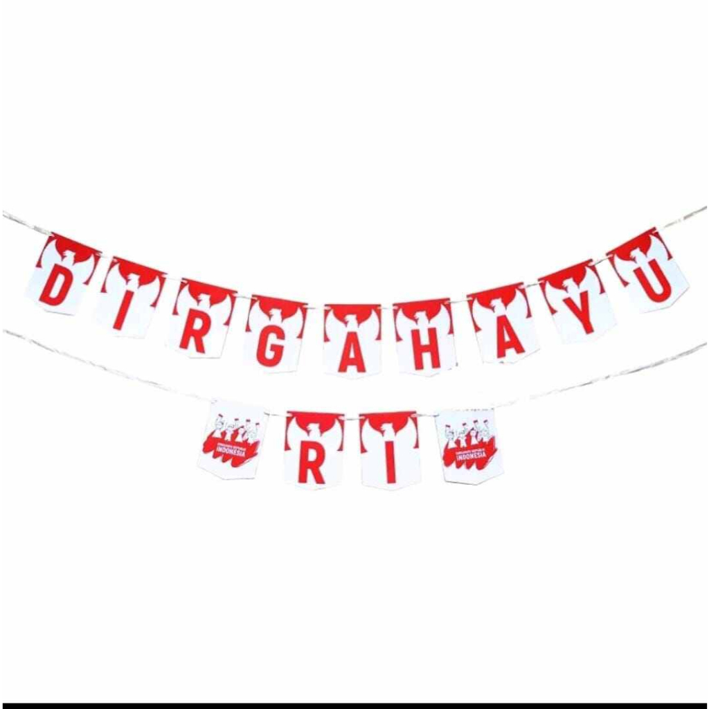 Jual Banner Merah Putih / Buntingflag Hut RI / Baner Kemerdekaan ...