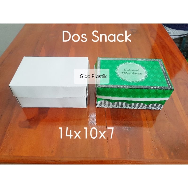 Jual kardus snack aqua/kardus polos/kardus motif 14x10 x7( muat 1 aqua ...