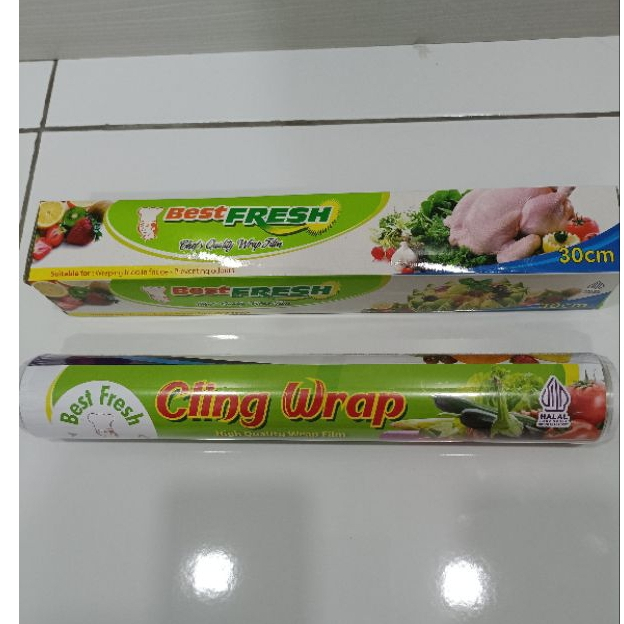 Jual Cling Wrap Best Cling (dilengkapi dengan pemotong didalam ...