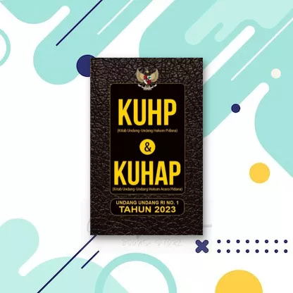 Jual Buku Hukum KUHP Dan KUHAP UUD RI NO.1 Tahun 2023 ( ORIGINAL ) | Shopee Indonesia