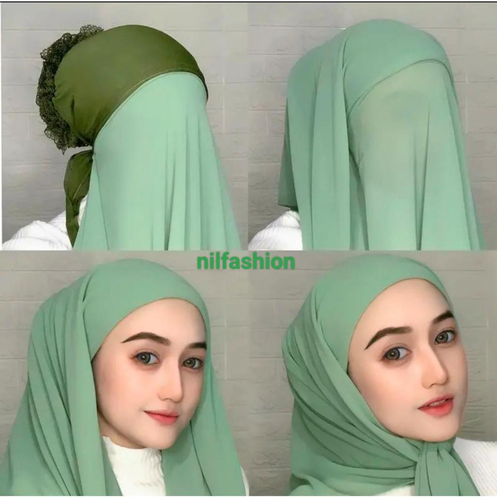 Jual Jilbab Segitiga Instan Inner Cepol Turkey Original Naraya | Shopee ...