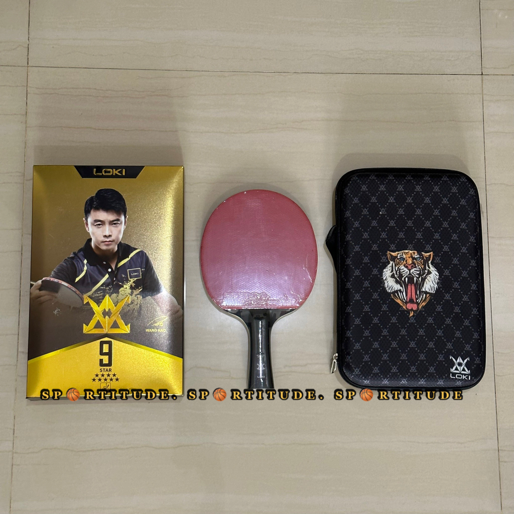 Jual Bat Tenis Meja Bat Pingpong LOKI E Series 9 Star ORIGINAL | Shopee ...