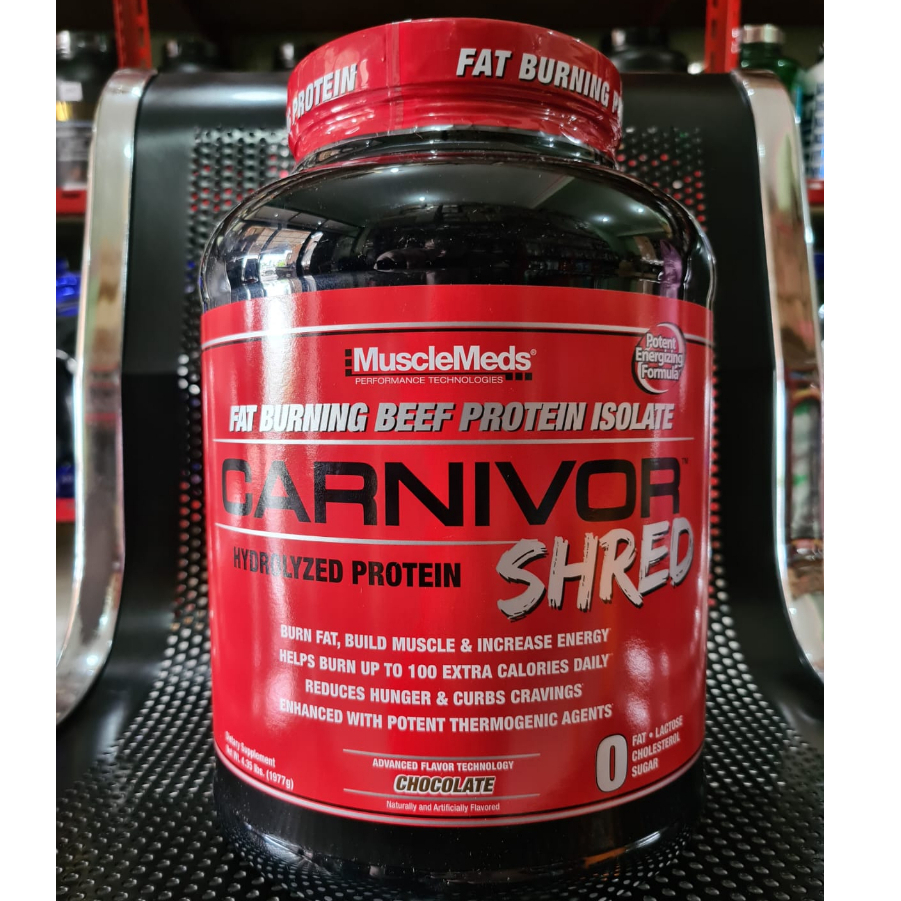 Jual MUSCLEMEDS CARNIVOR SHRED 4 LB LBS ISOLATE BEEF PROTEIN FAT BURN ...