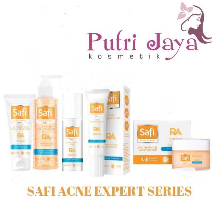 Jual SAFI Acne Expert | Jerawat | Cleanser 2in1/ Moisturizer/ Treatment ...