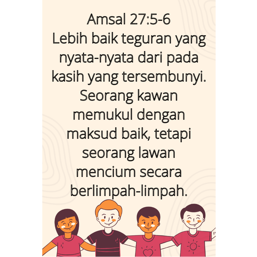 Jual Storycraftsid Sticker - Tema Ayat Emas Alkitab Persahabatan ...
