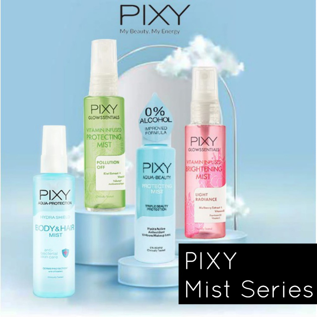 Jual MFI - PIXY FACE MIST 60 ML SERIES | AQUA BEAUTY PROTECTING MIST ...