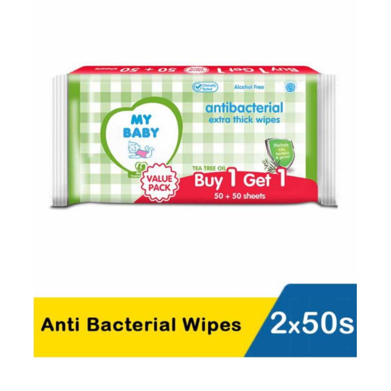 Jual My Baby Tissue Basah 2x50 sheets | Shopee Indonesia