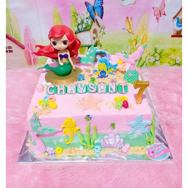 Jual kue ulang tahun mermaid | Shopee Indonesia