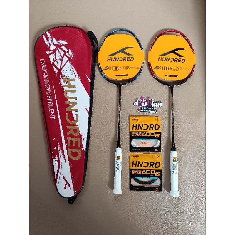 Jual Raket Hundred Atomic X Atomic-X Black Knight Original | Shopee ...