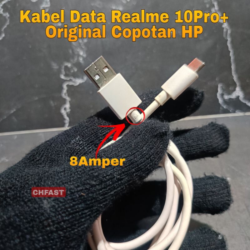 Jual Kabel Data Realme 10Pro+ / Realme 11Pro+ (Original Copotan HP ...