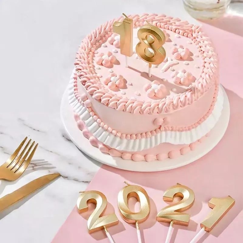 Jual Lilin Angka Ulang Tahun Number Birthday Candle Lilin Ultah ...