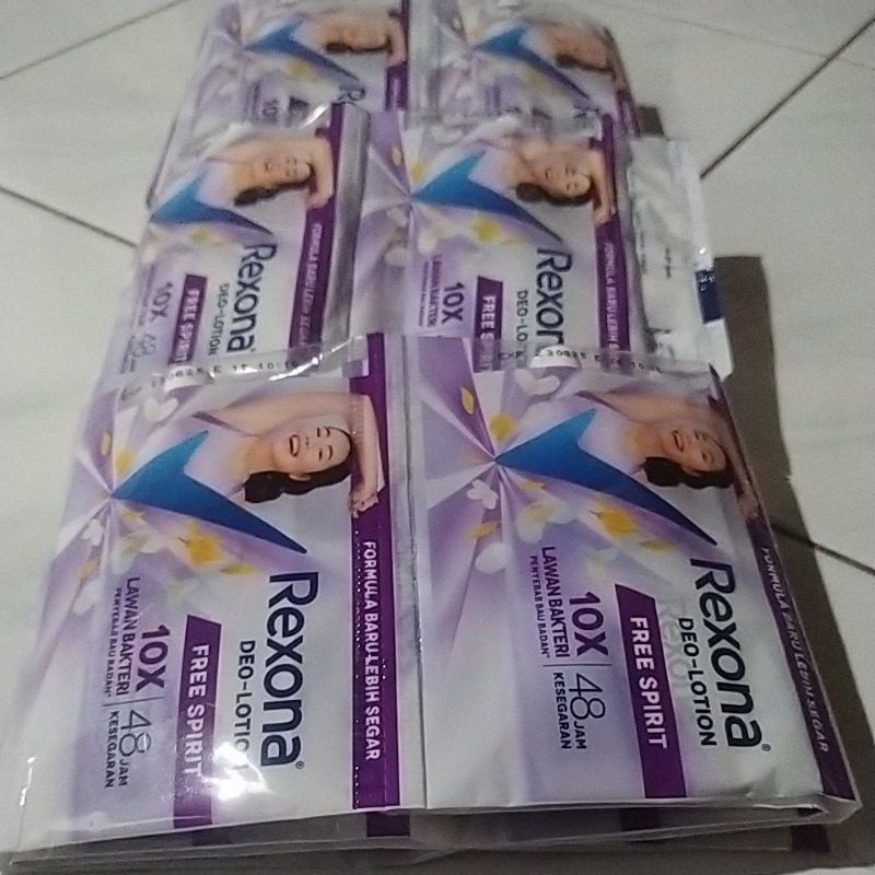 Jual Rexona free Spirit Sachet 1 renceng (9g×12pcs) | Shopee Indonesia