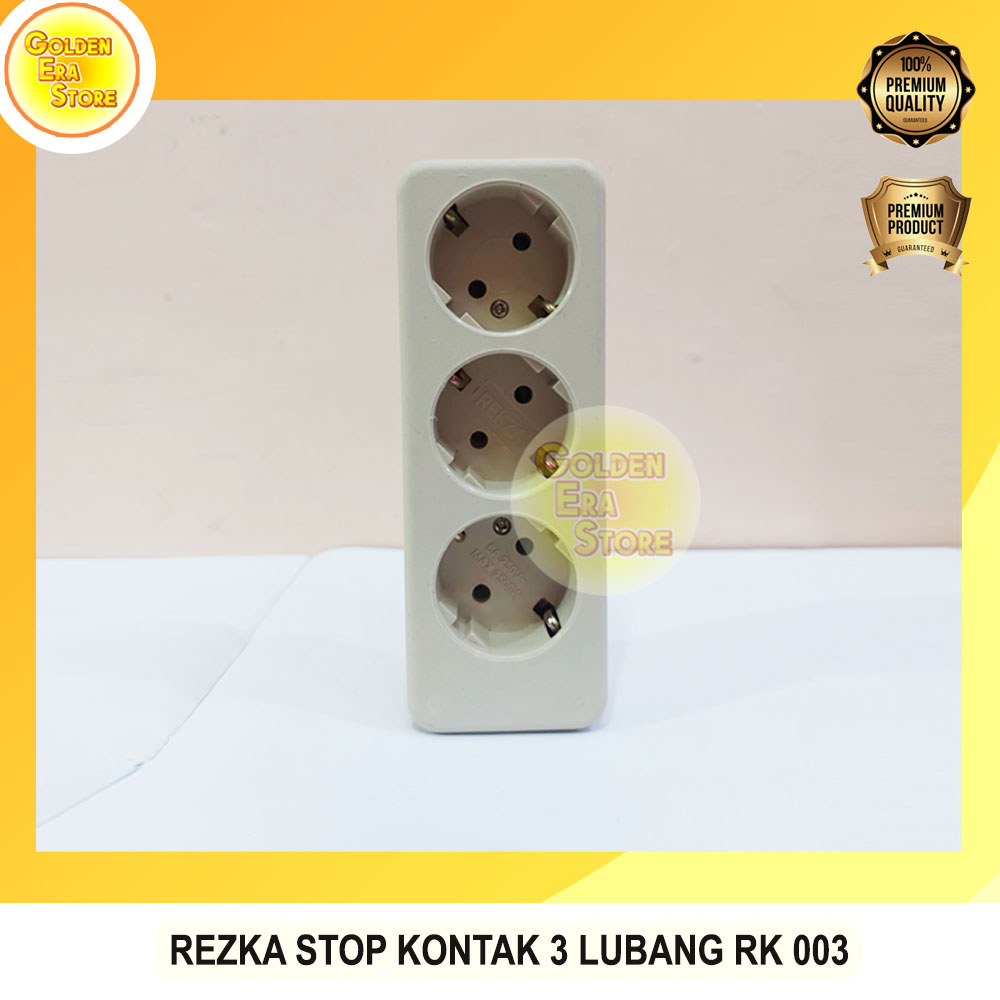 Jual Stop Kontak 2/3/4 Lubang Merek REKZA 2 / 3 / 4 sudah SNI | Shopee ...