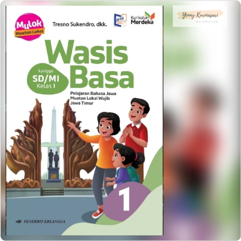Jual Buku Paket Muatan Lokal Bahasa Jawa SD / MI Remen Basa Jawi - Wasis Basa Kelas 1 / 2 / 3 ...