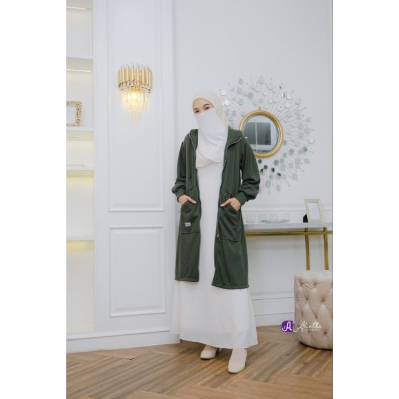 Jual FATHIYAH OUTER MUSLIMAH ORI ALIETHA JACKET WANITA TERBARU VIRAL ...