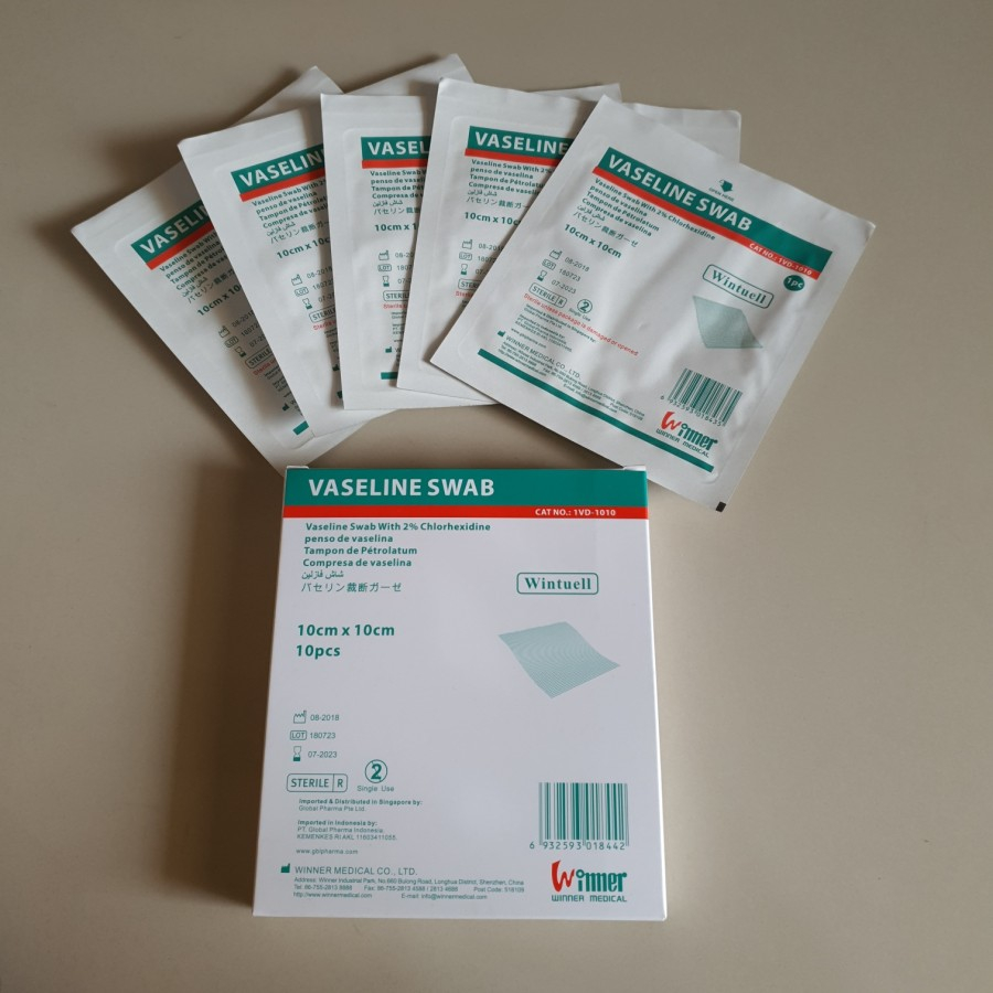Jual Vaseline swab / supratul / lomatuell lomatul/ sosfratulle ...