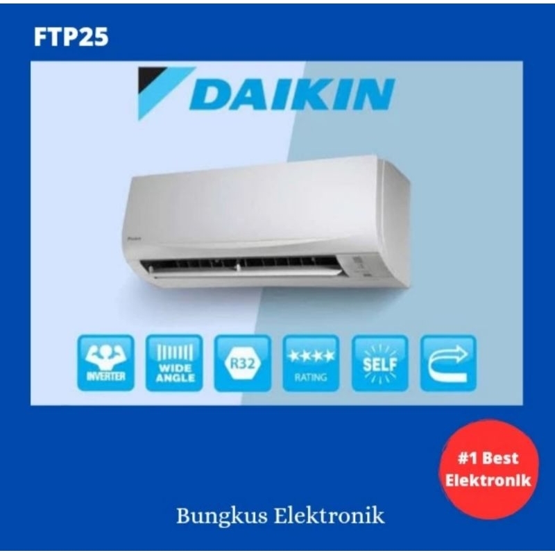 Jual AC DAIKIN 1PK FTP25AV149 BREEZE INDONESIA STANDART AC DAIKIN 1 PK | Shopee Indonesia