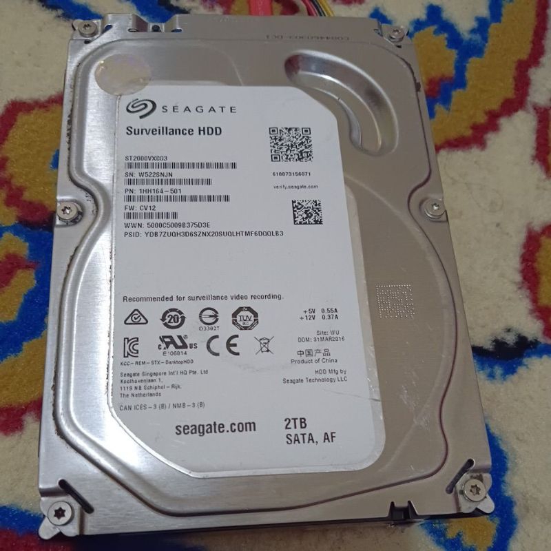 Jual HDD 2TB PC komputer 3.5" minus | Shopee Indonesia
