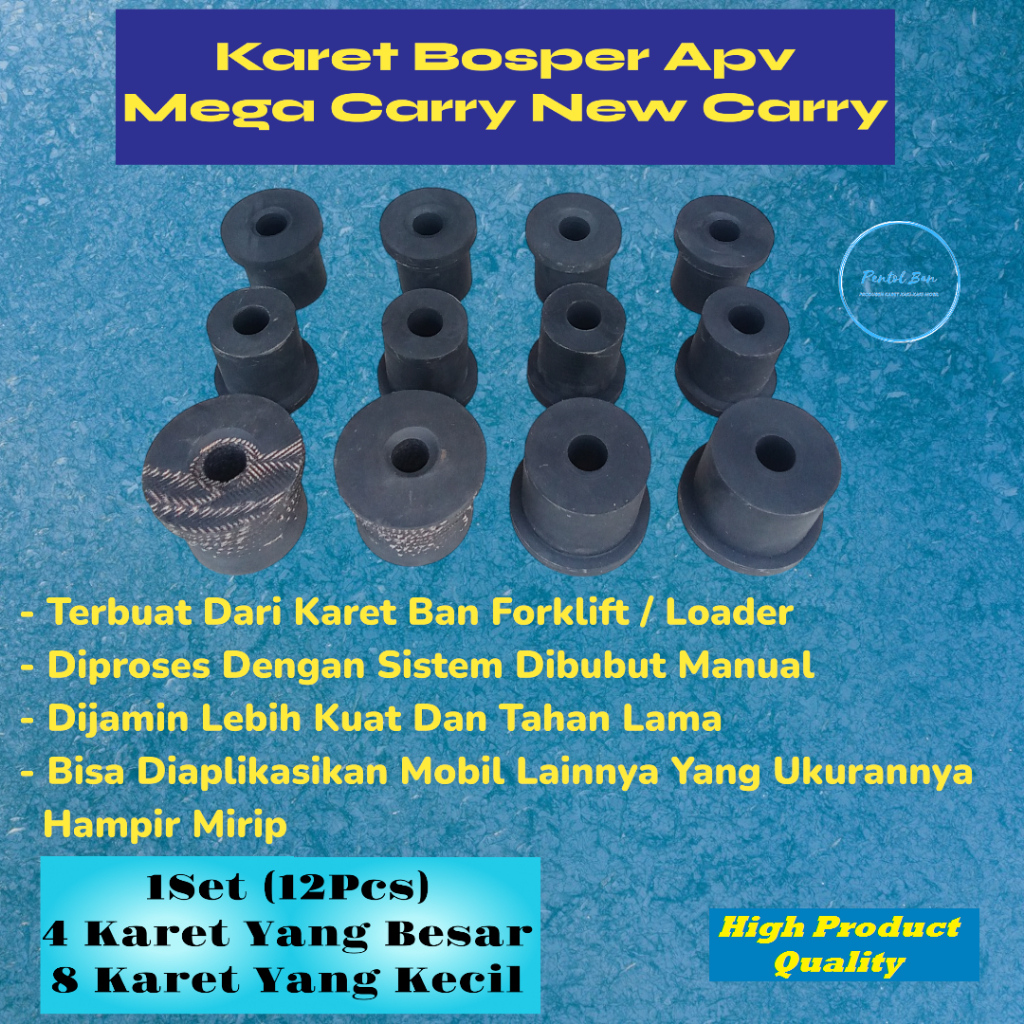 Jual Karet Bosper Apv Mega Carry New Carry Harga 1Set(12Pcs) | Shopee ...