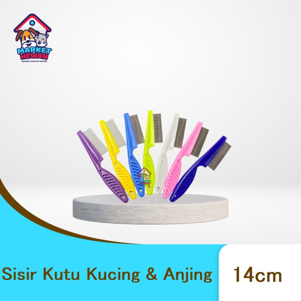 Jual Sisir Serit Kutu Telur Kutu Caplak Anjing Kucing Kepala Stainless ...