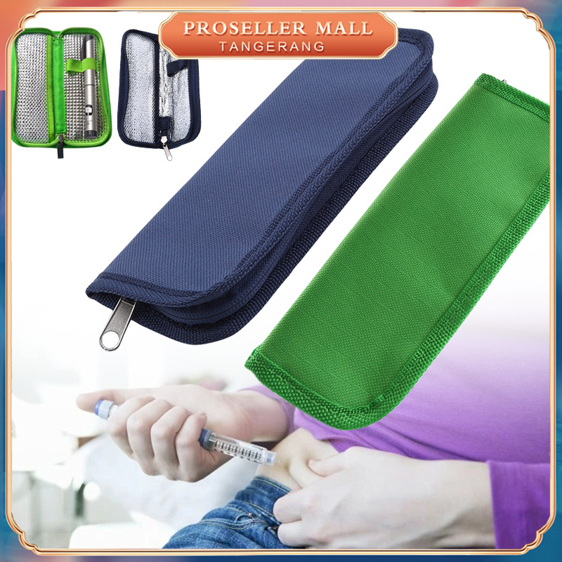 Jual Tas Insulin Cooler Bag Portable Insulin Cooler Bag / Tas Insulin Portable Pendingin Insulin ...