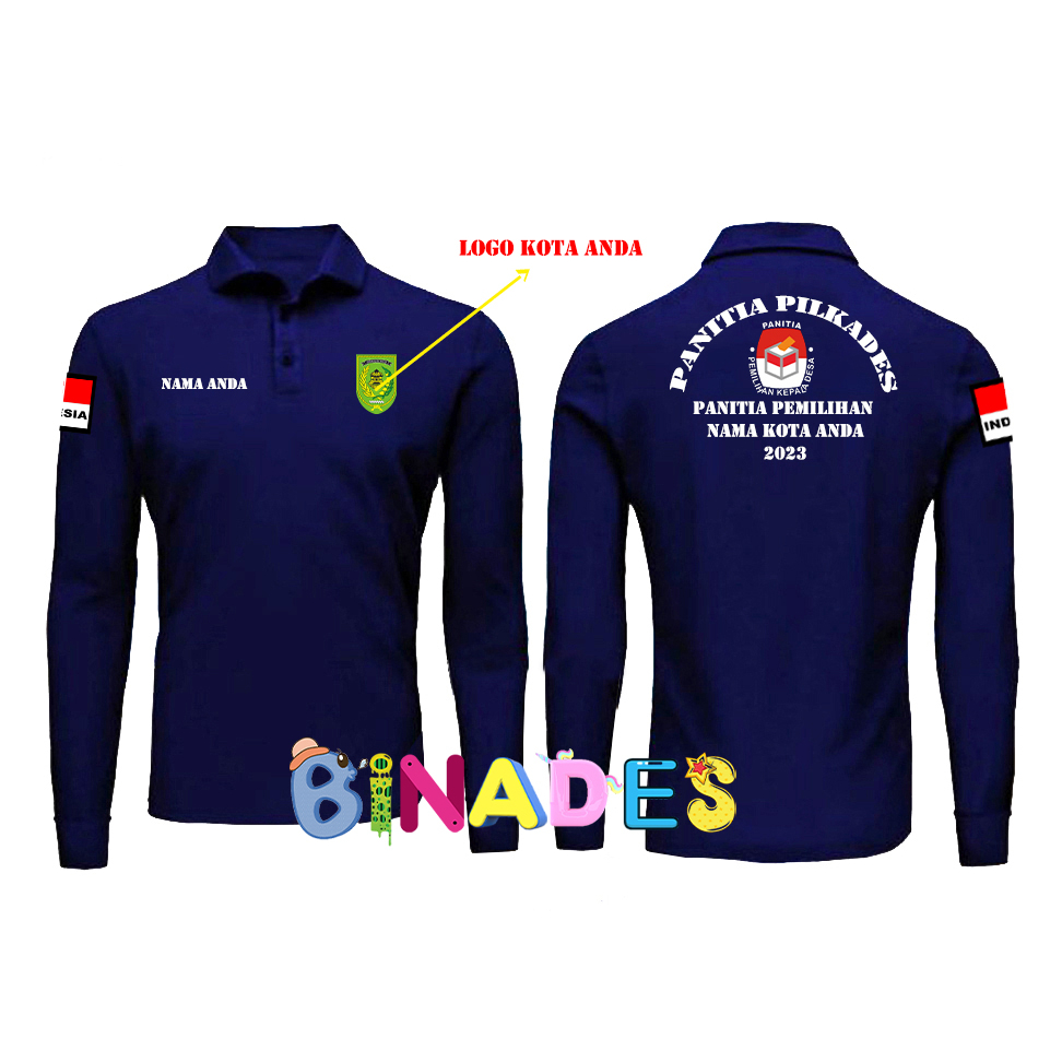 Jual JUAL Baju Kaos Kerah Model POLO PANITIA PILKADES FREE NAMA KOTA ... Jual JUAL Baju Kaos Kerah Model POLO PANITIA PILKADES FREE NAMA KOTA ...
