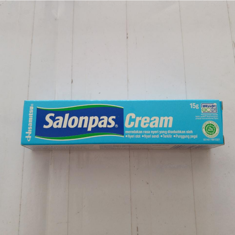 Jual Salonpas cream 15gr(biru) | Shopee Indonesia