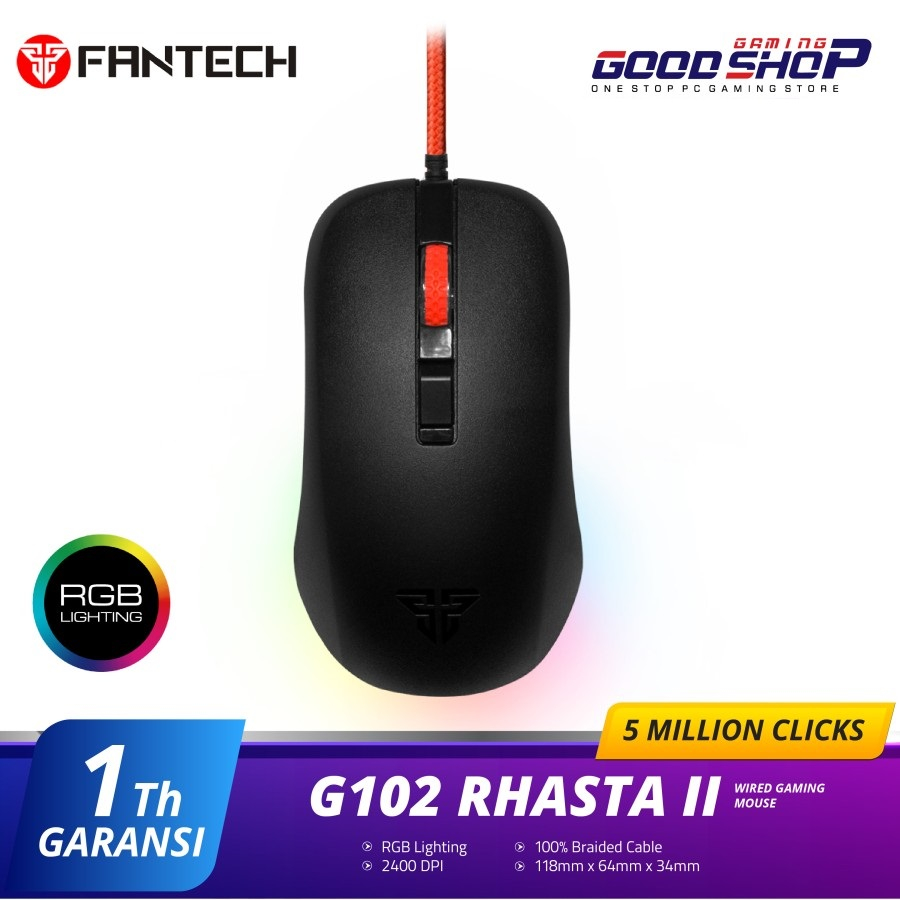 Jual Fantech G102 RHASTA II Mouse Gaming | Shopee Indonesia