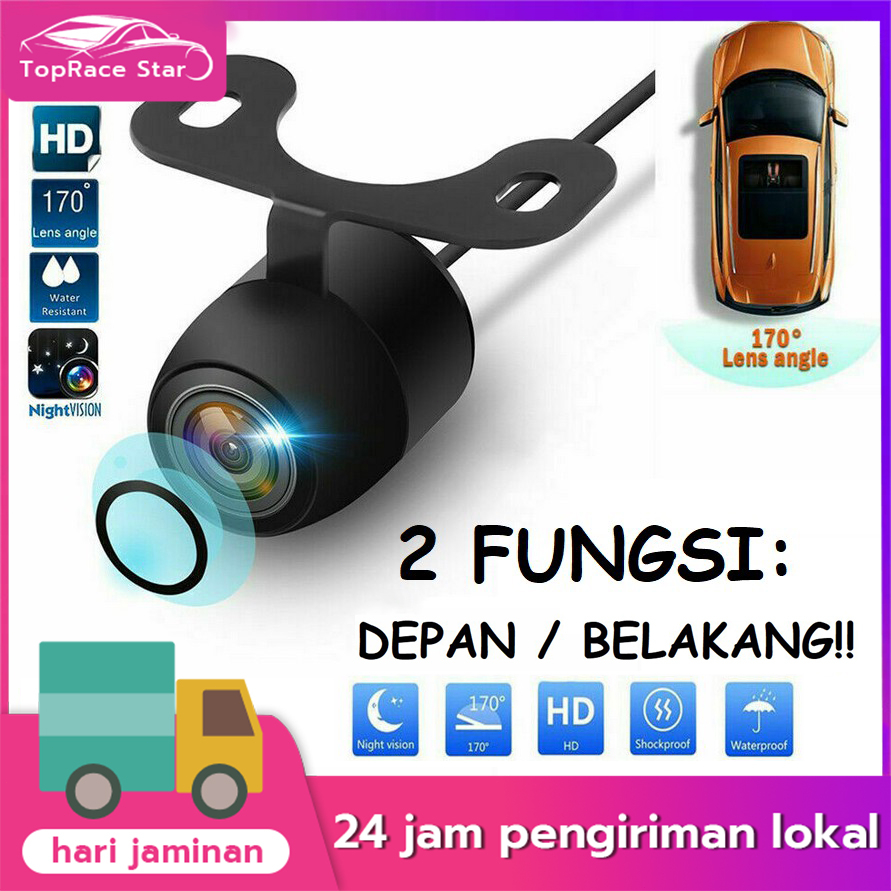 Jual Kamera BULAT Mobil HD Night Vision Membalikkan Monitor Parkir ...