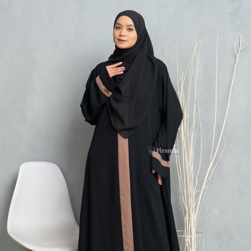 Jual Firanda Abaya Arumi - Abaya Basic Polos - Gamis Dress Syar'i | Shopee Indonesia