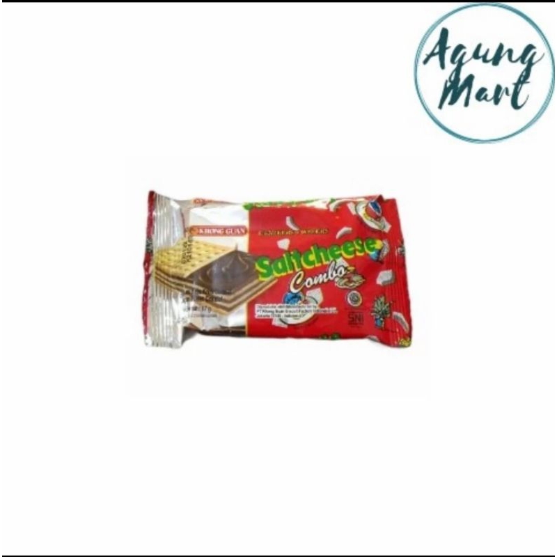 Jual Khong Guan Crackers Wafer Saltcheese Sct 17g | Shopee Indonesia