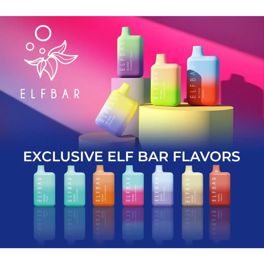 Jual Elfbar Elf bar BC2000 3000 4000 5000 Disposable Vape Pod E ...