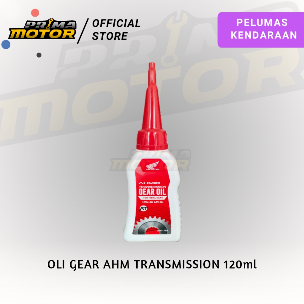 Jual OLI GEAR / OLI GARDAN AHM TRANSMISSION GEAR OIL 120ml | Shopee ...