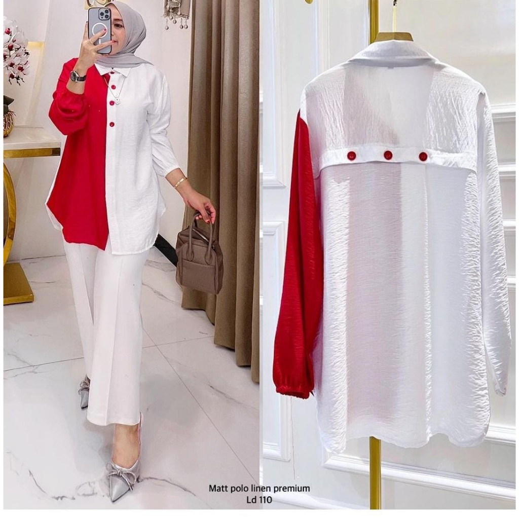 Jual GEBYAR HUT RI ATASAN DAN SETELAN MERAH PUTIH II BAJU UNTUK ...