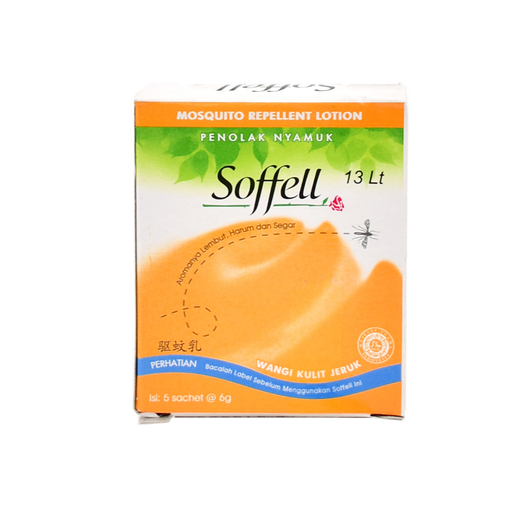 Jual Soffell Orange / Sofel / Sofell / Soffell Lotion Anti Nyamuk 1 ...