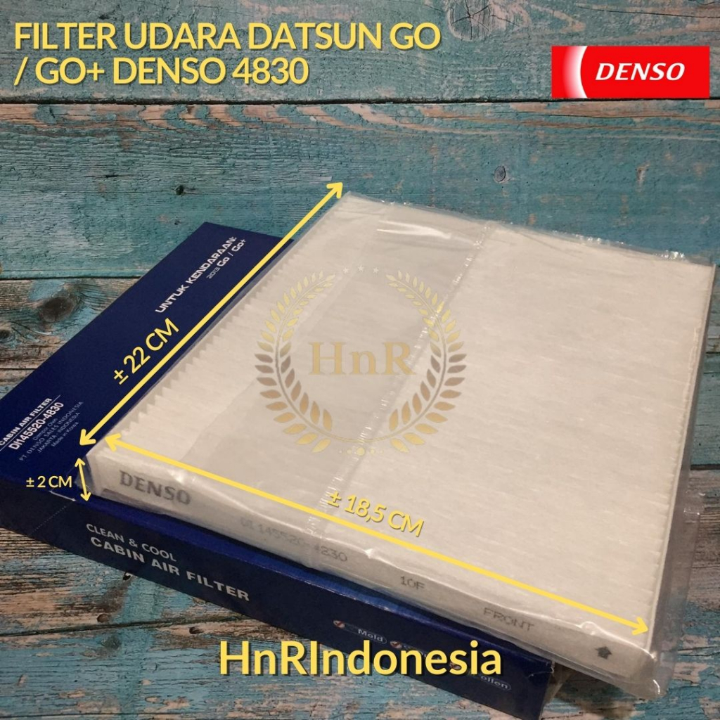 Jual FILTER UDARA AC Mobil DATSUN Dan DATSUN GO / GO+ DENSO 4830 ...
