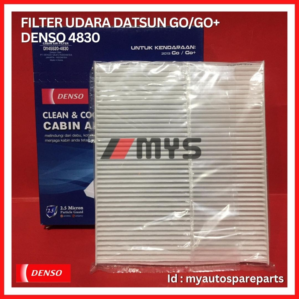 Jual FILTER UDARA CABIN AC Mobil DATSUN Dan DATSUN GO - GO+ ASLI DENSO ...