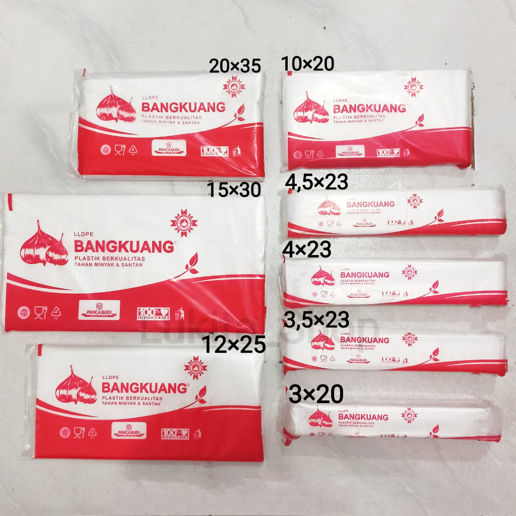 Jual Plastik ES/Es Mambo PE Bangkuang 3X20/3,5X23/4x23/4.5x23/10x20 ...