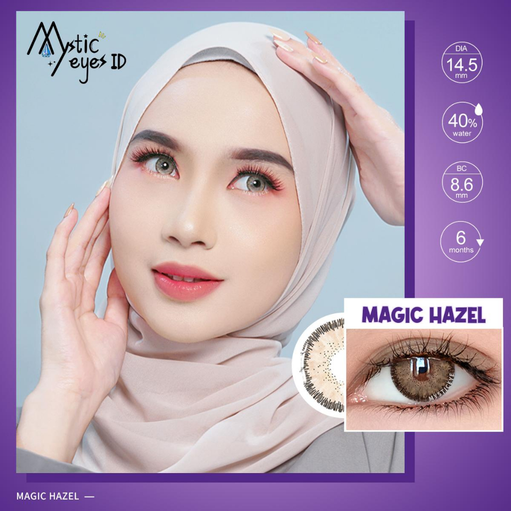 Jual Mysticeyes Color Contact Lenses Kontak Lensa Soflens grey soflens ...