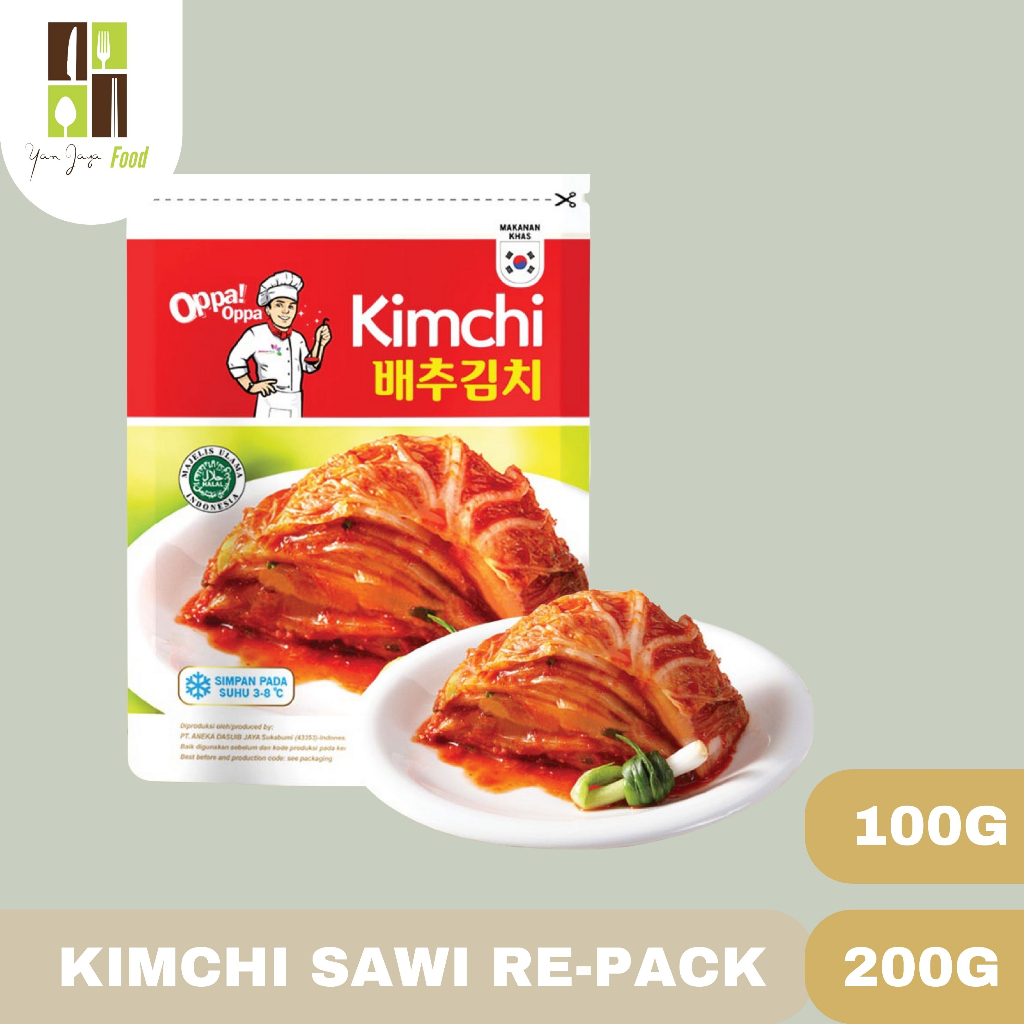 Jual Kimchi Sawi Fresh/ Kimchi Halal / Kimchi Korea / Makanan Korea ...