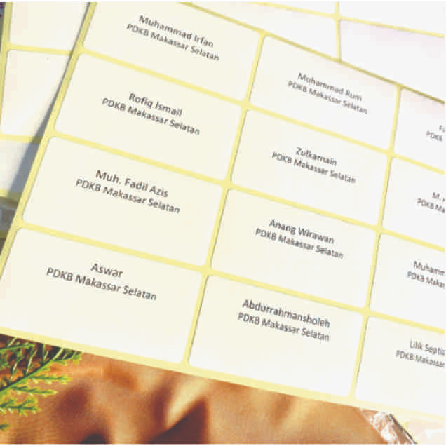 Jual Cetak Lebel Nama Undangan | Shopee Indonesia