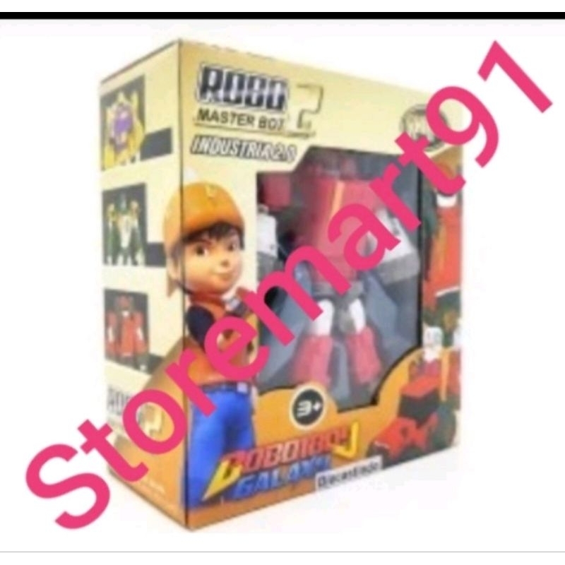 Jual Boboiboy Robo Master Bot Industria 2.0 MERAH | Shopee Indonesia