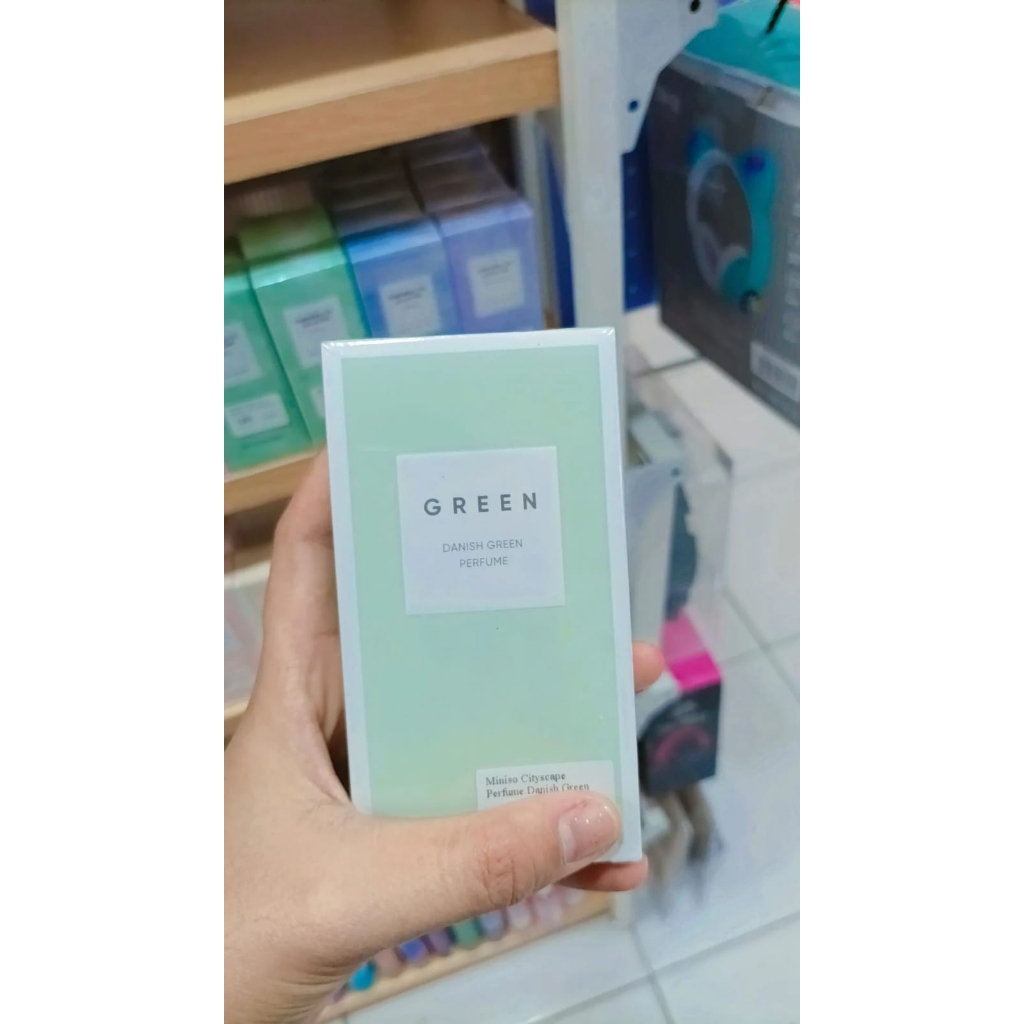 Jual MINISO GREEN DANISH PERFUME 50ml | Shopee Indonesia