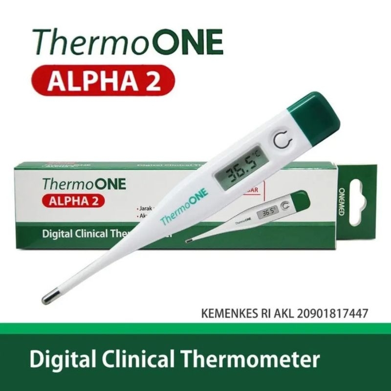 Jual thermoone alpha 2 / termometer digital one alpha 2 / termometer ...