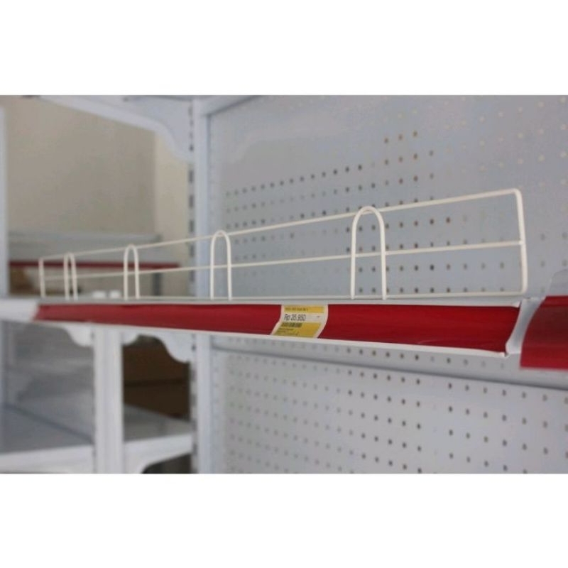 Jual Stopper rak /stopper rak minimarket/Pagar rak minimarket | Shopee ...